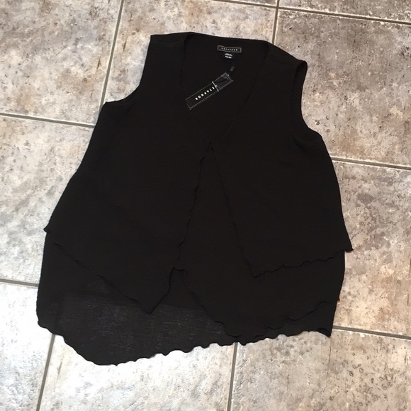 Metaphor | Tops | Metaphor Black Sleeveless Top | Poshmark